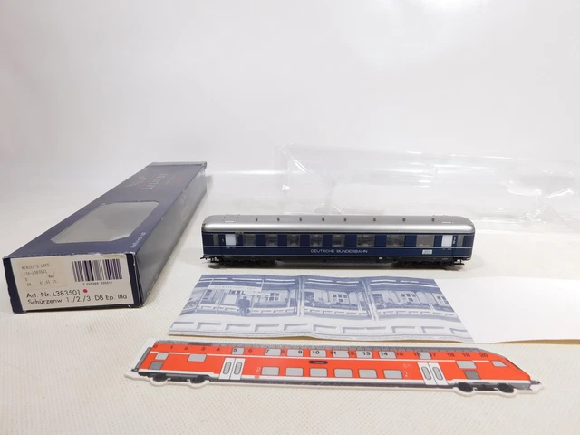LILIPUT H0 DC L383501 Schürzenwagen DB Nem Kkk Spring Bumper Mint +Box #EC928-3 £64.23 - PicClick UK