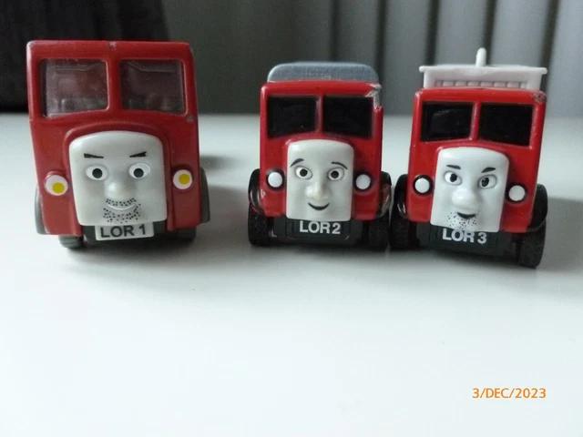ERTL THOMAS THE Tank Engine & Friends Trains LORRY 1 LORRY 2 LORRY 3 ...