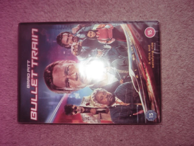 BULLET TRAIN [15] DVD 2022 RELEASE BRAD PITT REGION 2 ALL IVGC no ...