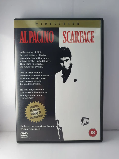 SCARFACE - DVD (1983) Crime/Drama Al Pacino EUR 5,72 - PicClick IT