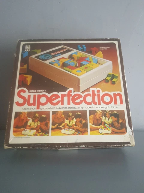 DENYS FISHERS SUPERFECTION 1976 Collectable Game Vintage £15.00 ...