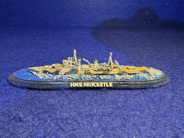 VICTORY AT SEA Scale HMS Newcastle. Southampton Class RN Cruiser £19.89 ...