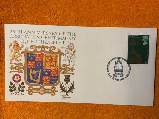 1978 GREAT BRITAIN House of Stuart 25th Anniversary Coronation First ...