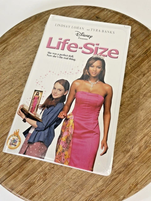 VINTAGE VHS CLAM Shell Disney Life-Size Lindsay Lohan New Sealed $9.95 ...