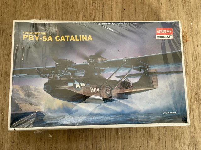 ACADEMY MINECRAFT CONSOLIDATED PBY-5A CATALINA 1/72 Scale Model Kit ...