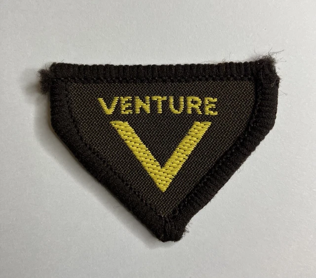 VINTAGE BROWNIE GIRL Guides VENTURE Badge Girlguiding 1987 - 1999 £2.23 ...