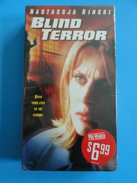 BLIND TERROR (BLOCKBUSTER Video Vhs Tape, 2000) Nastassja Kinski EUR 6 ...