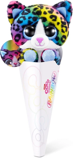 COCO CONES RAINBOW, Series 1, Cone Cones Plush, Brown Box, (3 Plush) £ ...