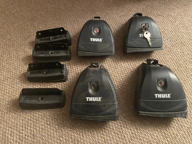 THULE FOOT 751 footing Pack - Roof attachment (853 - 20356) With keys £ ...