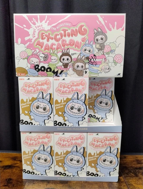 EXCITING MACAROON'S BLIND Box - Popmart Authentic Labubu (The Monsters ...