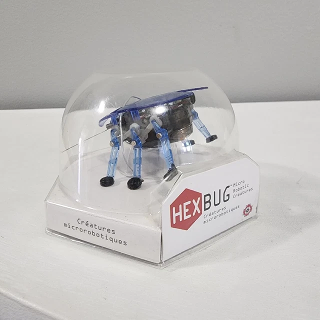 BLUE - HEXBUG Beetle Robot Micro Robotic Creatures Used with Box $13.86 ...