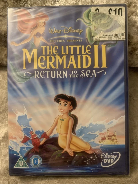 THE LITTLE MERMAID II - Return to the Sea DVD New Sealed Jim Kammerud ...
