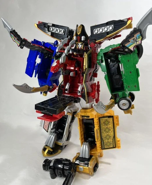 POWER RANGERS SUPER Megaforce Gokaiger DX GokaiOh Dragon Megazord Set ...