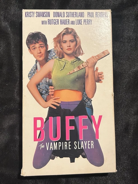 BUFFY THE VAMPIRE Slayer VHS Movie- Kristy Swanson - Luke Perry ...