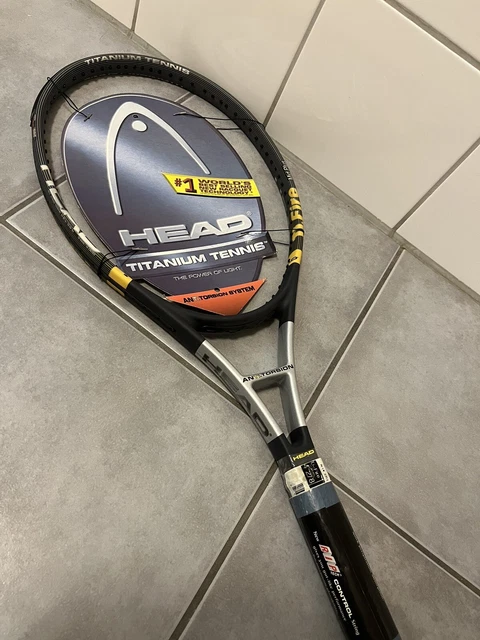 HEAD TI. RAQUETTE de tennis Fire Mid Plus NOS raquette vintage titane ...