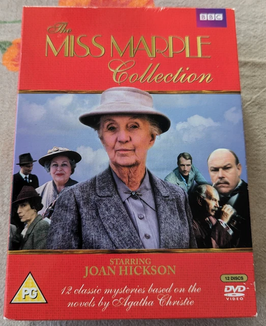 THE MISS MARPLE Collection Joan Hickson 12 Classic Mysteries DVD Agatha ...
