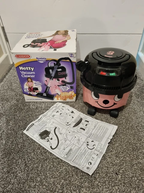 HETTY THE HOOVER - Pink - Vacuum Cleaner - Kids Pink Hoover Toy £16.00 ...