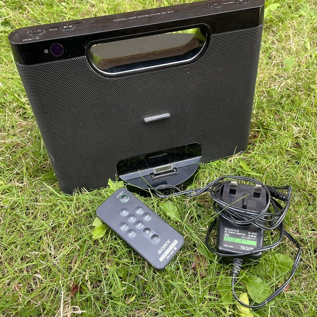 SONY RDP-M7IP, PERSONAL Audio Speaker Docking system for iPHONE/iPOD ...