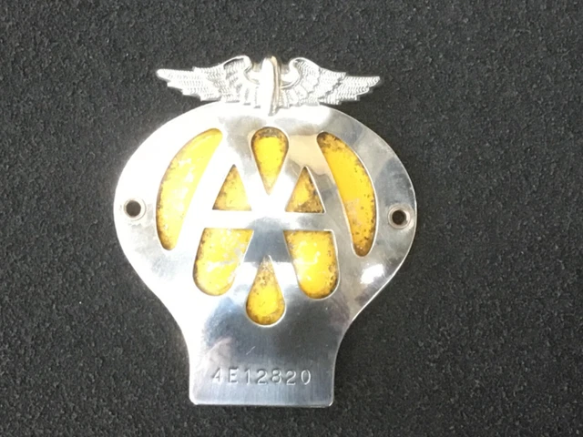 OLD VINTAGE CLASSIC car AA badge mascot £35.00 - PicClick UK