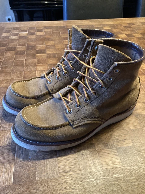 RED WING MOC Toe , Gr. 41,5 Modell 8881, Gebraucht £95.74 - PicClick UK