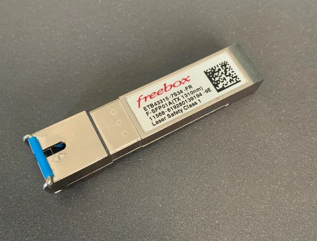 MODULE SFP ONT Freebox Fibre Optique 📦 SFP Pour Freebox ** 🚚 Envoi ...
