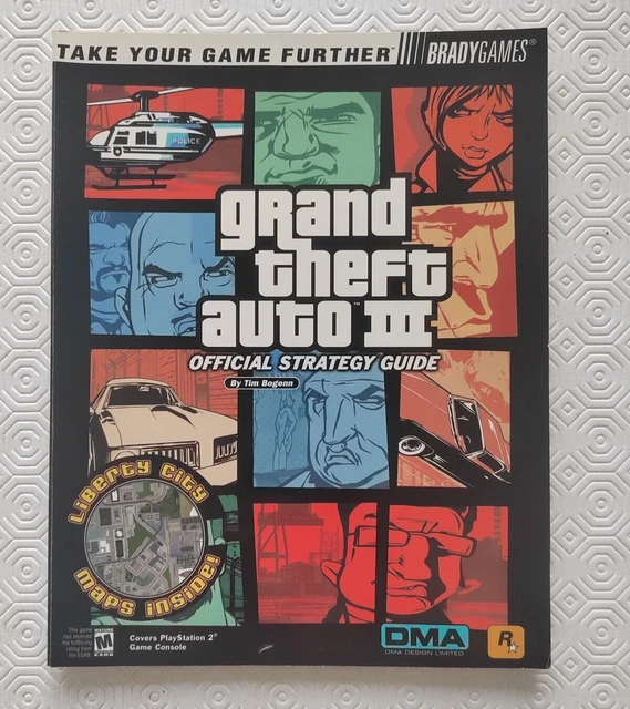GTA GRAND THEFT Auto III 3 Guida strategica ufficiale - Giochi brady ...
