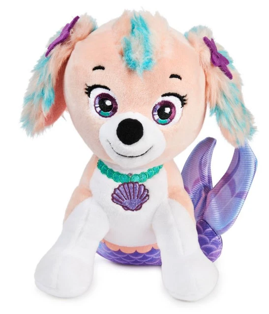 PAW PATROL AQUA Coral Stuffed Animal Plush Toy New With Tag £22.54 ...