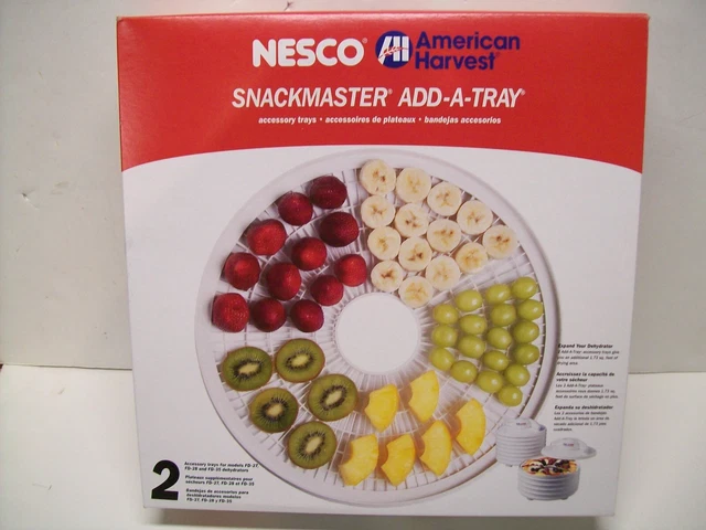 NESCO AMERICAN HARVEST Snackmaster WT-2 Add-A-Tray Set of 2 $23.99 ...