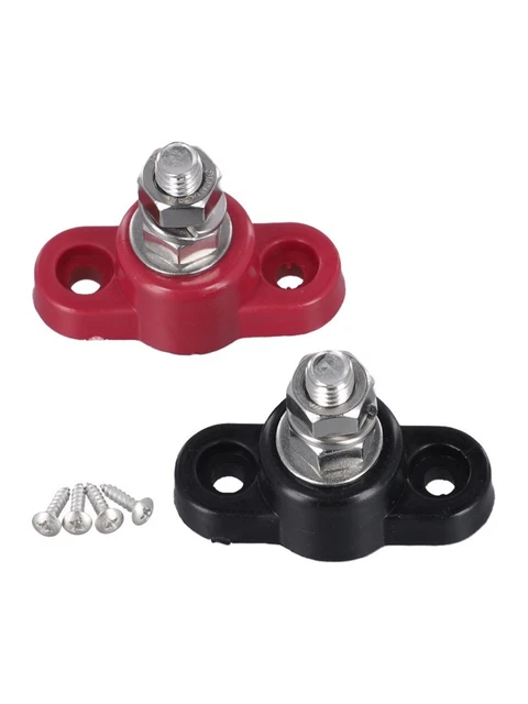 MARINE VEHICLE BATTERY Post Terminals Insulated Pair Rated at 250A Each ...