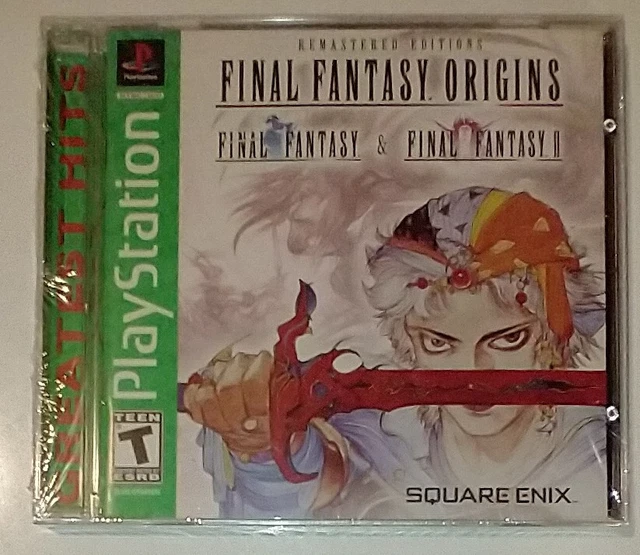 &FINAL FANTASY ORIGINS& /Greatest Hits Version 2002 Square Enix) Sealed ...
