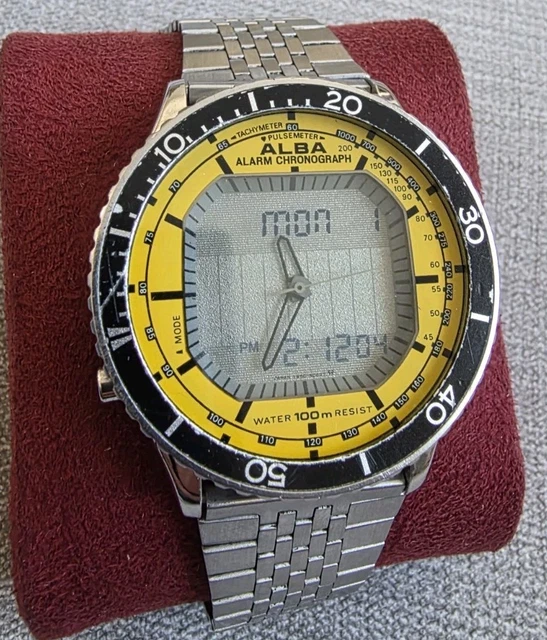 RARE VINTAGE SEIKO Alba Ana Digi watch £169.00 - PicClick UK