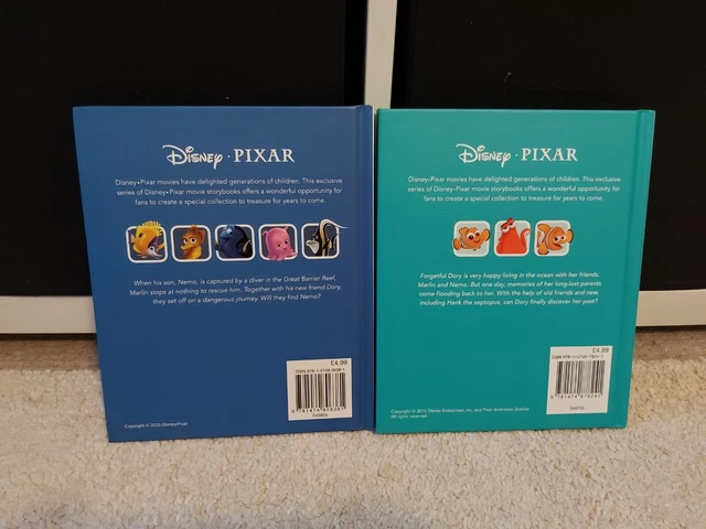NEW DISNEY PIXAR Movie Storybook - Finding Nemo/Dory Book Bundle £8.00 ...