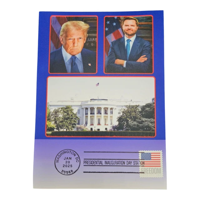 2025 DONALD TRUMP Presidential Inauguration Station Event Cover (Not a ...