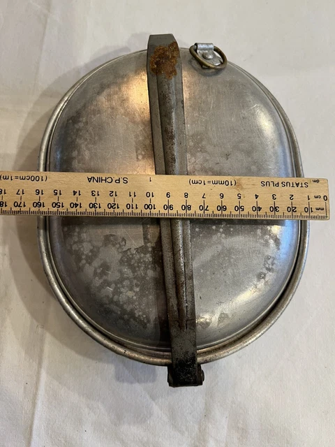 RARE! WW1 US Army Soldiers 1917 Mess Kit With 1917 Knife and Fork 1918 ...
