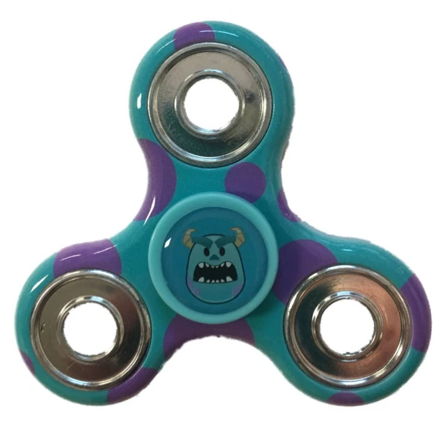 SULLY MONSTERS INC Disney Emoji 3-Way Diztracto Spinnerz Fidget Spinner ...