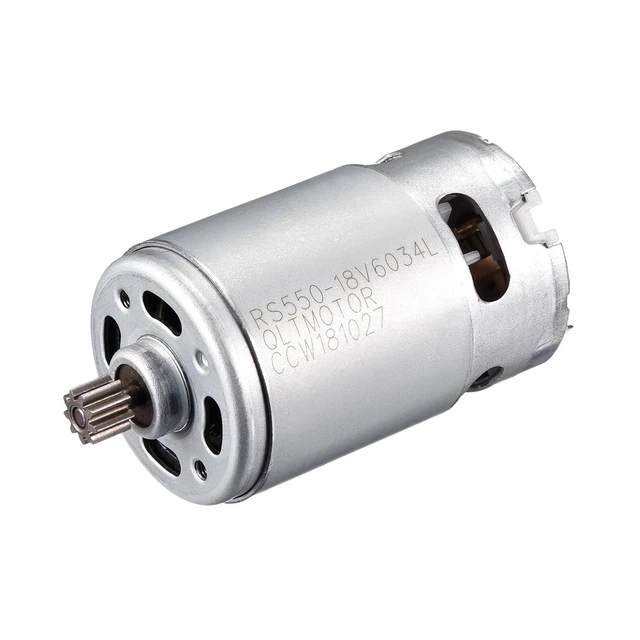 DC 18V 19500RPM Electric Gear Motor 9 Teeth for Screwdrive $36.17 ...