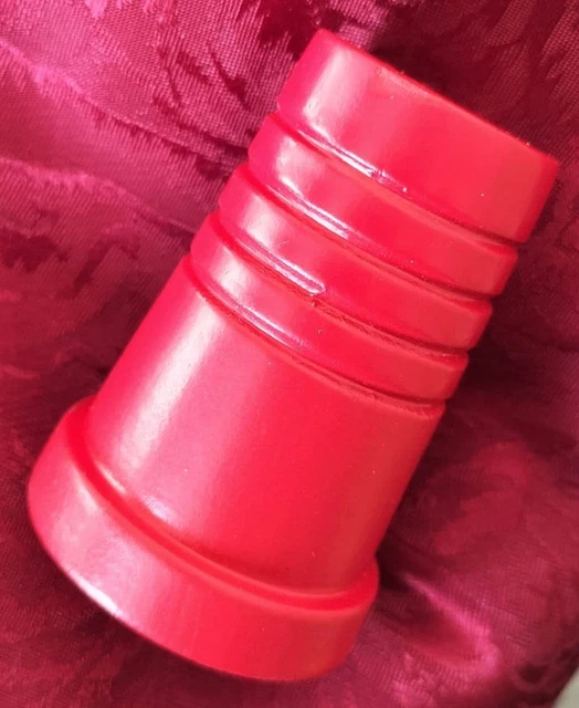 JUMBO THIMBLE TRICK Rare Collectible SalonStage Magic Table Magic D303 ...