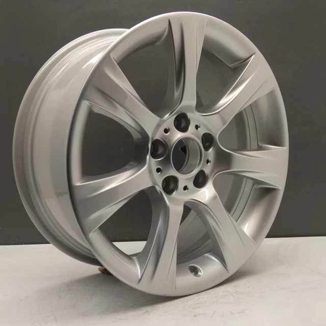 BMW 3 SERIES Silver 18" Alloy Wheel Rim Star Spoke 396 F30 F31 Genuine ...