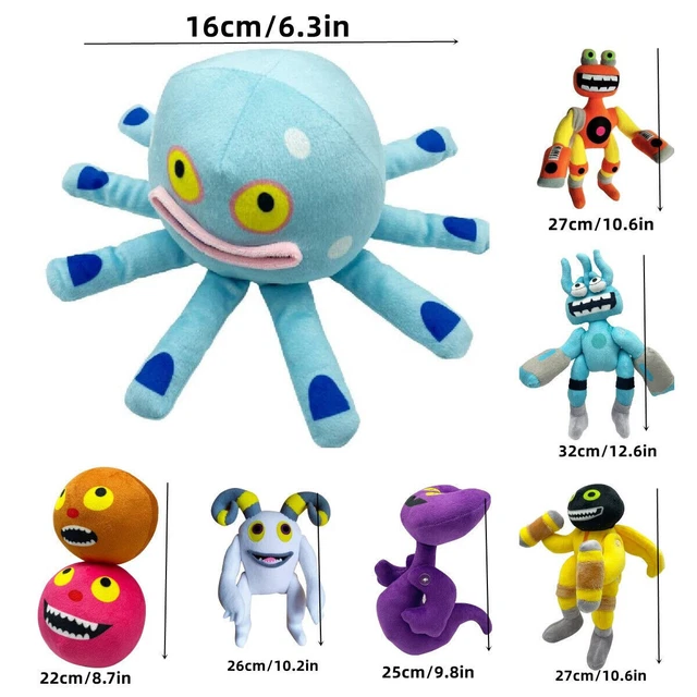 NEW MY SINGING Monsters Toe Jammer Rare Mammott Maw Plush Toy Kid ...