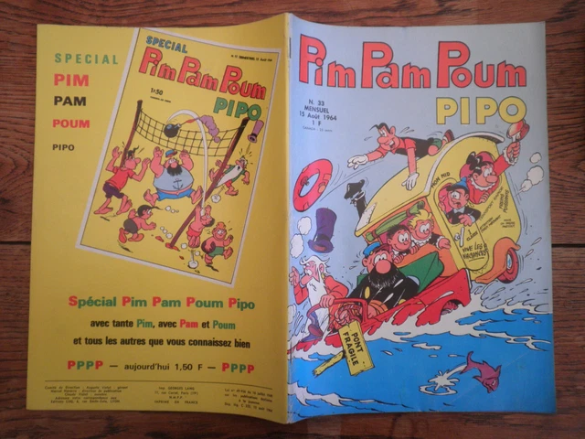 PIM PAM POUM pipo n°33 de 1964 TBE EUR 8,00 - PicClick FR