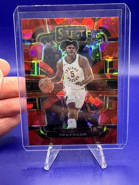 2023-24 SELECT JARACE Walker Concourse glace craquée rouge Prizm RC #86 ...