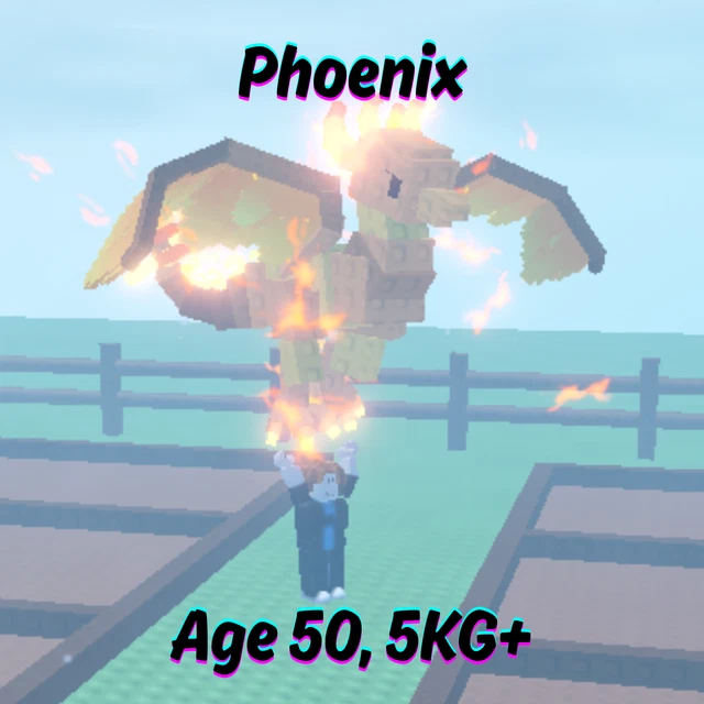 PHOENIX AGE 50 5KG+ | Grow a Garden | Roblox | Cheap | Fast Delivery £6 ...