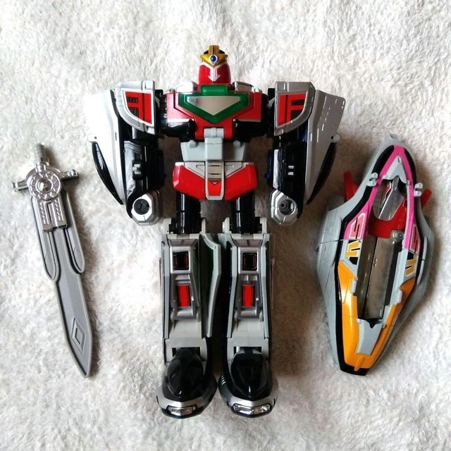 BANDAI POWER RANGERS Mirai Sentai Timeranger 3D Formation DX Time Robo ...