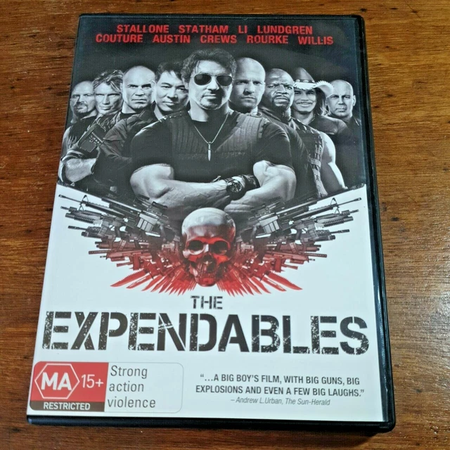 THE EXPENDABLES DVD R4 Mickey Rourke, Dolph Lundgren, Sylvester ...