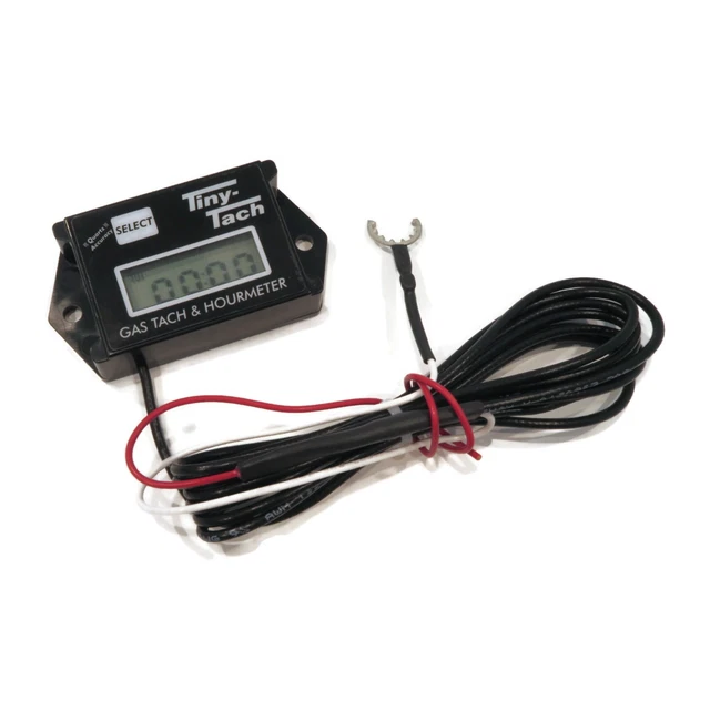 GAS ENGINE DIGITAL Tachometer/Hour Meter with Adjustable Resettable Job ...