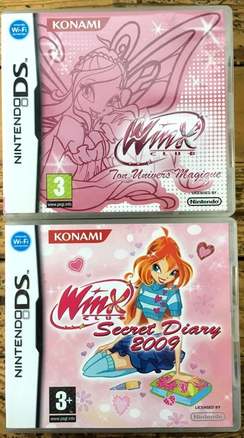 LOT 2 JEUX Complets Winx Club Ton Univers Magique & Secret Diary 2009 ...