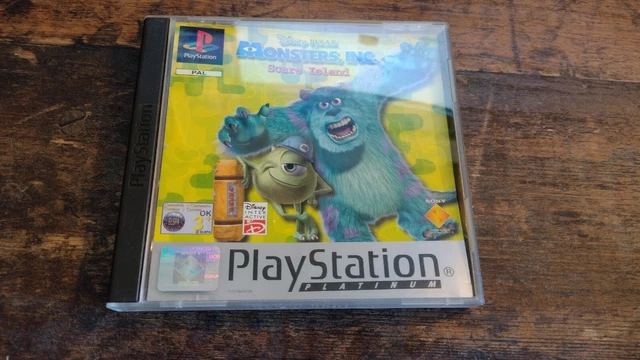 DISNEY PIXAR MONSTERS Inc Scare Island Playstation Game PS1 £4.29 ...