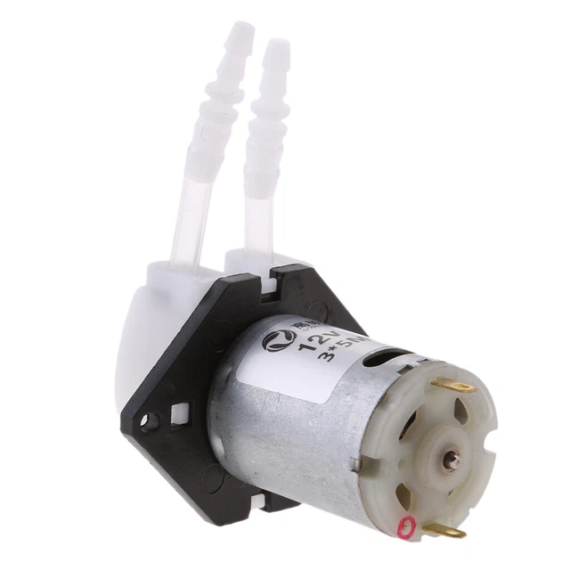 DC 12V/24V PERISTALTIK Dosierpumpe Schlauchpumpe Kleiner selbstansaugender EUR 16,90 - PicClick IT