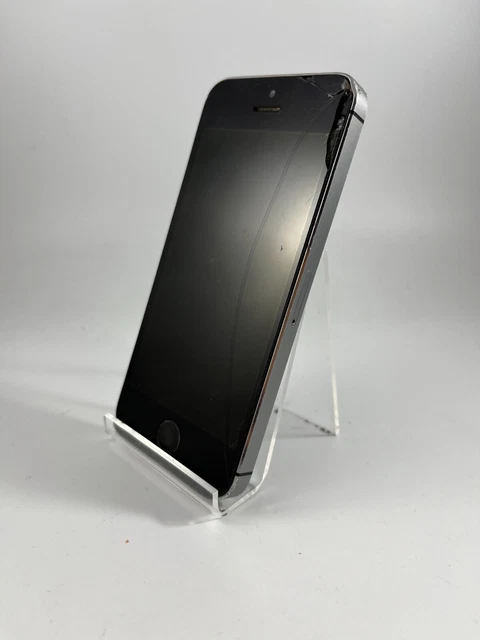 APPLE IPHONE 5S 16GB Gris Akzeptabler État SIM Débloqué Plein ...