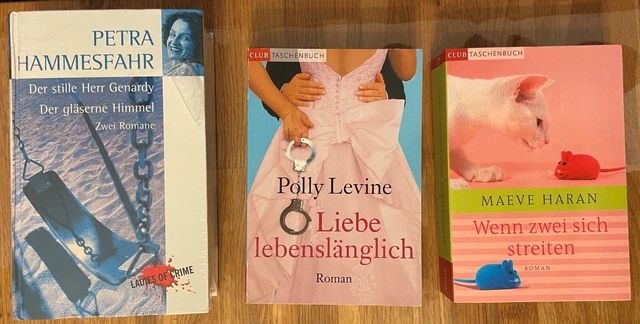 4 ROMANE/KRIMINALROMANE: PETRA Hammesfahr, Polly Levine, Maeve Haran ...